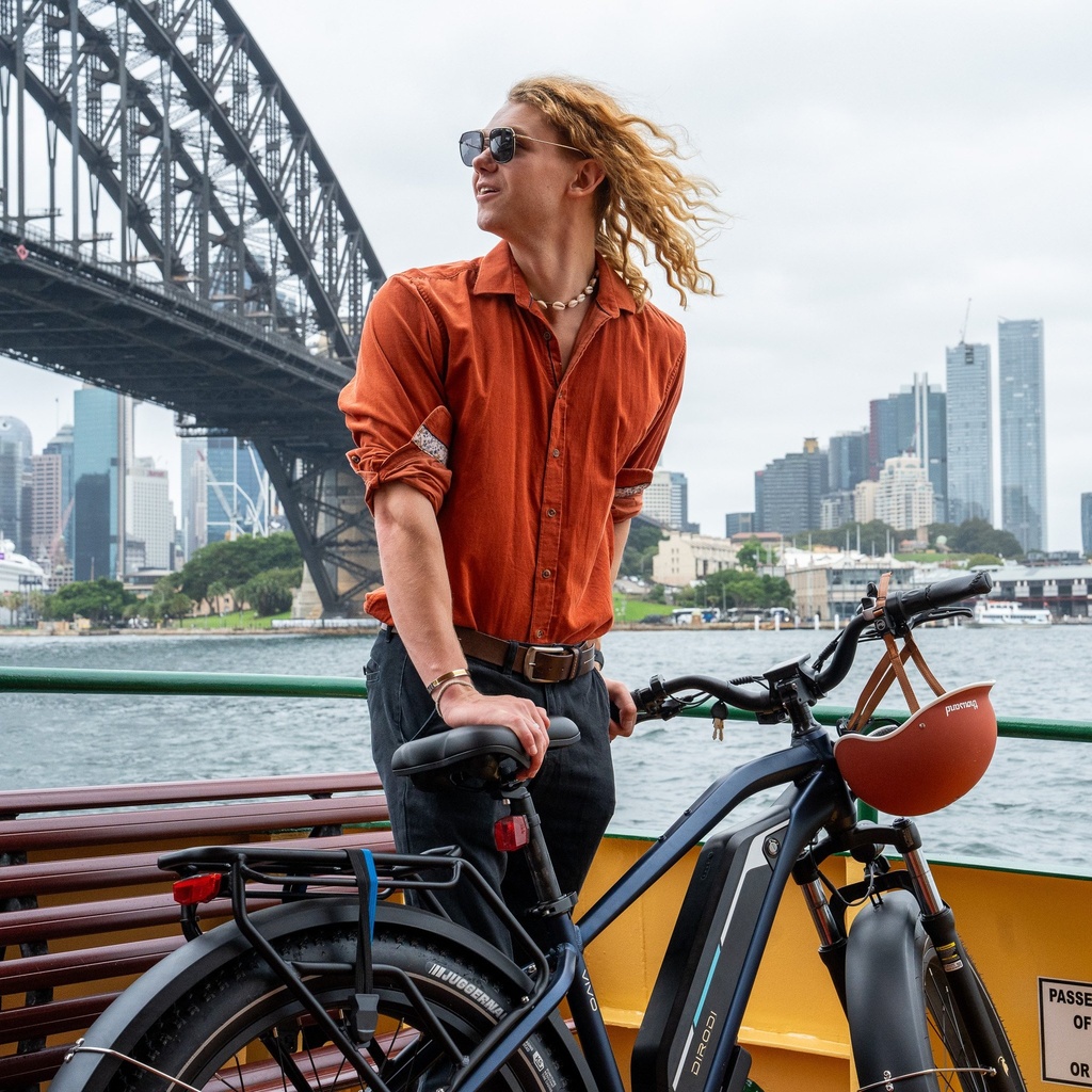 DiroDi Vivo Cruiser Fat Tire Electric Bike, Afterpay Australia
